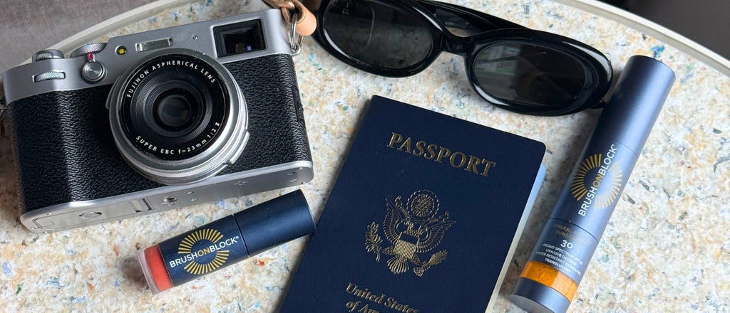TSA Compliant Travel Sunscreen | Brush On Block SPF