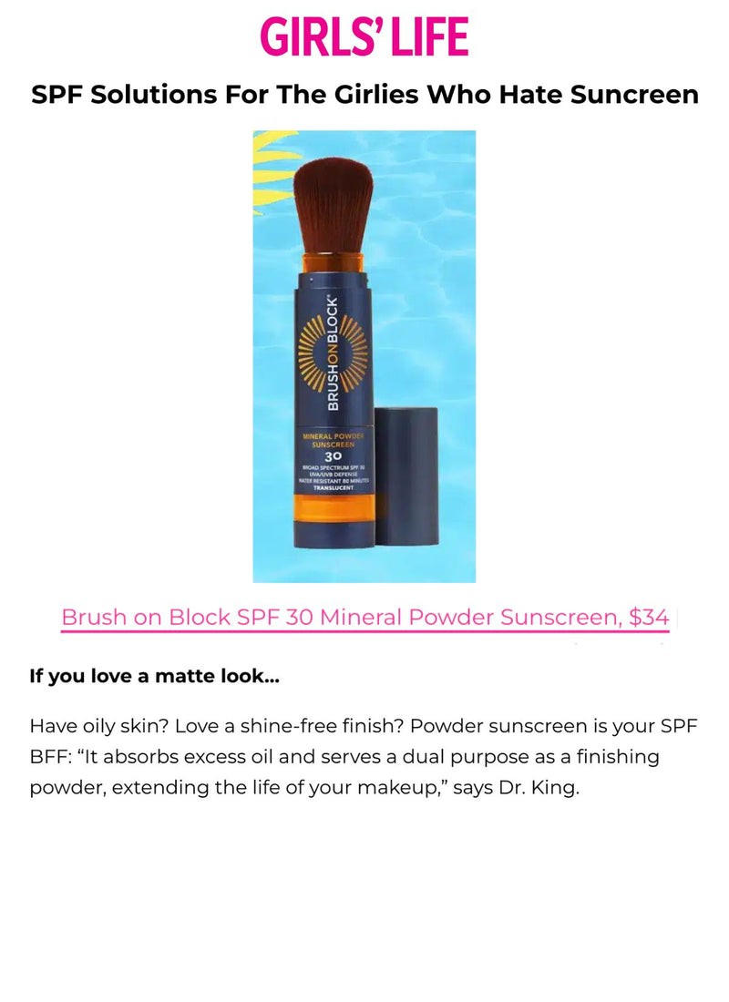 Brush On Block Press | Media Coverage & Beauty Editor Picks