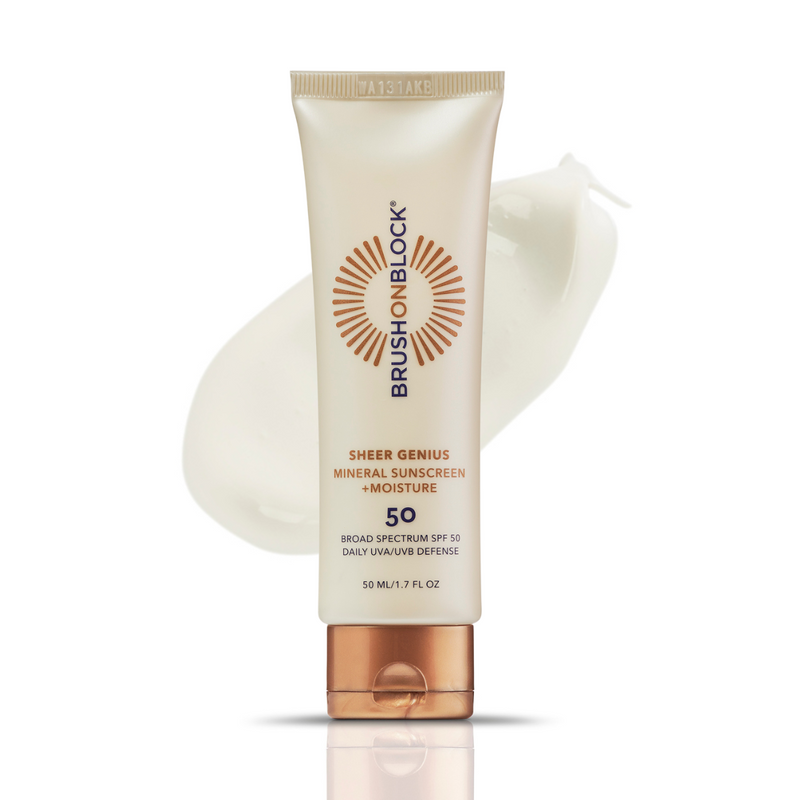 Sheer Genius SPF 50 Mineral Sunscreen + Moisture Untinted