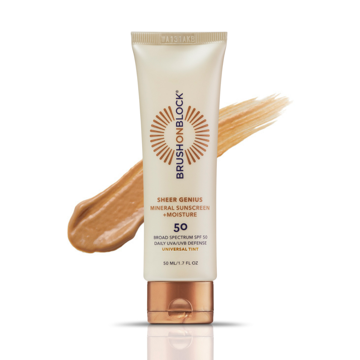 Sheer Genius SPF 50 Mineral Sunscreen + Moisture Tinted
