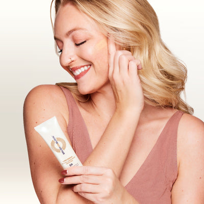 Sheer Genius SPF 50 Mineral Sunscreen + Moisture Tinted