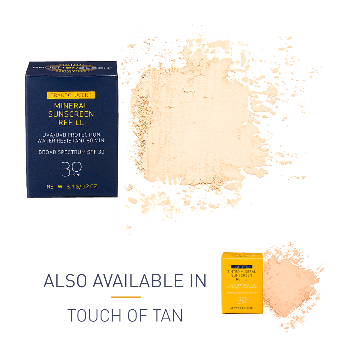 Shop Translucent Mineral Powder Sunscreen Refill Cartridge SPF 30